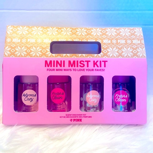 PINK Victoria's Secret | Bath & Body | New Victorias Secret Pink Mini ...